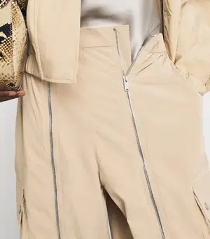 Stella McCartney Zip-leg Straight Trousers