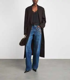 Stella McCartney Embellished Straight Jeans
