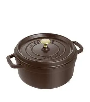 STAUB Round Cocotte - Brown