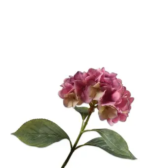 SILK-KA Artificial Hydrangea Flower - Pink