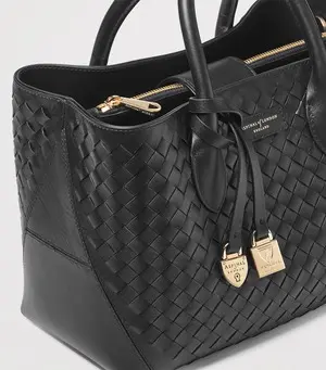ASPINAL OF LONDON Midi Leather London Tote Bag