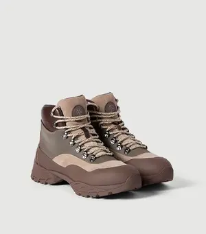 Brunello Cucinelli Leather Lace-up Hiker Boots