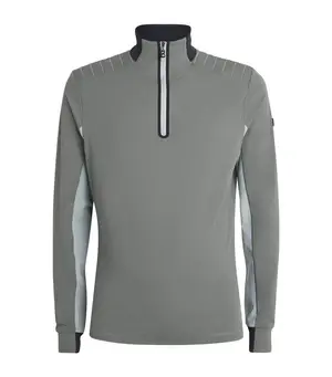 Bogner Quarter-zip Tarion Base Layer - Green