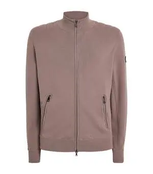 Bogner Zip-up Mark Sweatshirt - Brown