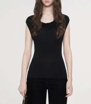 ALLSAINTS Cowl-neck Malina Top