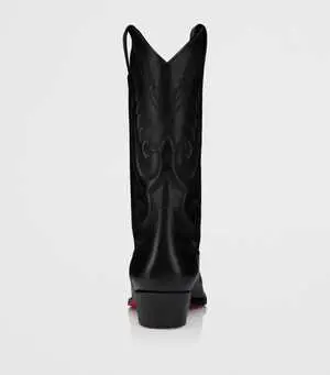 CHRISTIAN LOUBOUTIN Santiagus Leather Boots