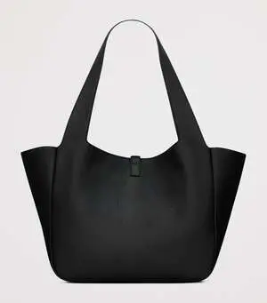 Saint Laurent Deerskin Le 5 À 7 Bea Tote Bag