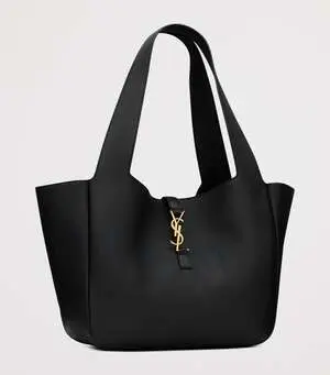 Saint Laurent Deerskin Le 5 À 7 Bea Tote Bag
