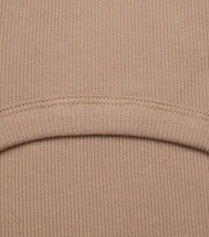 JOSEPH Stretch-cotton Ribbed Saba Top