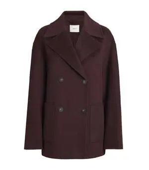 JOSEPH Wool-cashmere Flavia Coat - Brown