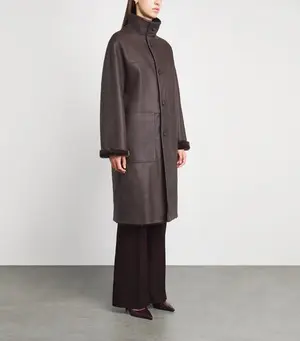 JOSEPH Reversible Shearling Ari Coat