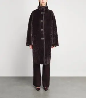 JOSEPH Reversible Shearling Ari Coat