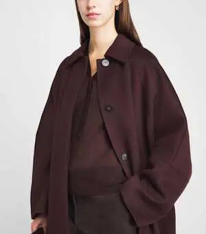 JOSEPH Wool-cashmere Donna Overcoat
