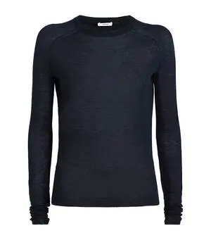 JOSEPH Cashmere Cashair Geras Sweater - Navy