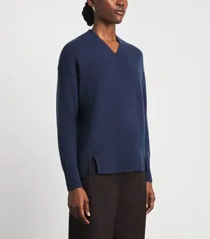 JOSEPH Cashmere V-neck Zinnia Sweater