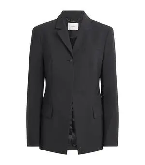 JOSEPH Stretch-wool Taeo Blazer - Grey