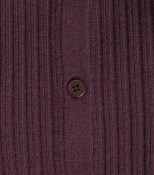 JOSEPH Merino-blend Ribbed Alba Cardigan