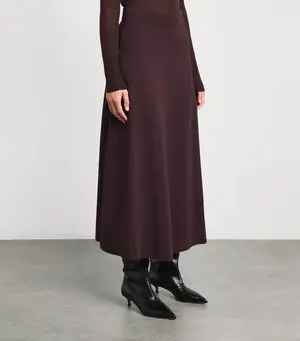 JOSEPH Knitted Helius Midi Skirt