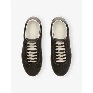 Brunello Cucinelli Panelled Suede Trainers