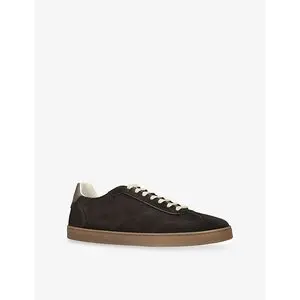 Brunello Cucinelli Panelled Suede Trainers