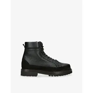 Brunello Cucinelli Suede-panel Leather Hiking Boots
