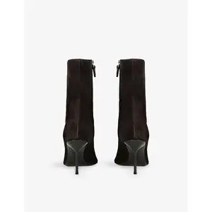Paris Texas Lidia 70 Suede Heeled Ankle Boots