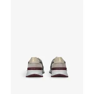 Brunello Cucinelli Contrast-panel Suede Trainers