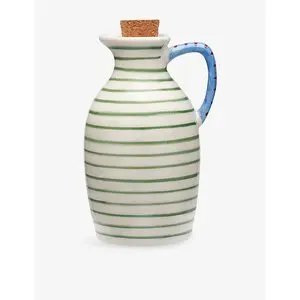ANNA + NINA Archie Stoneware Oil Dispenser 16cm - Multi