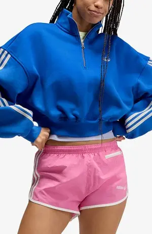 ADIDAS ORIGINALS 3-stripes Firebird Half Zip Sweatshirt