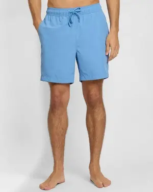 Onia Solid Charles 7" Swim Trunk - Blue Reef