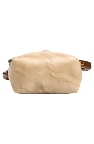 Moschino S Faux Leather Clutch