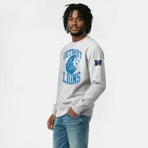 Champion Disney X Detroit Lions Simba Reverse Weave Sweatshirt