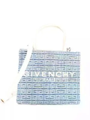Givenchy G- 4g Denim Mini Tote Bag - Blue