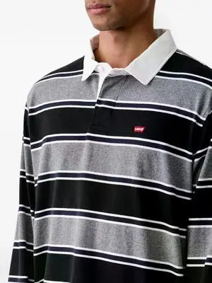 LEVI'S Striped Long-sleeve Rugby Polo Shirt
