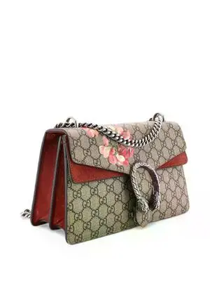 Gucci Dionysus Bag Blooms Print Gg Coated Canvas Small Shoulder Bag