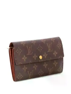 LOUIS VUITTON Vintage Sarah Wallet Monogram Canvas Small Wallets