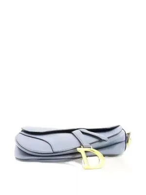 Dior Saddle Handbag Leather Medium Shoulder Bag