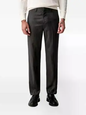 Lindbergh Pinstripe-pattern Tailored Trousers - Grey