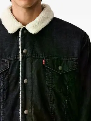 LEVI'S Type Iii Corduroy Shearling-collar Trucker Jacket