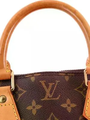 LOUIS VUITTON Vintage Alma Handbag Monogram Canvas Pm Satchel