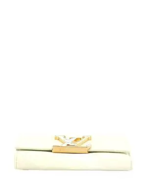 LOUIS VUITTON Capucines Wallet Leather Compact Small Wallets