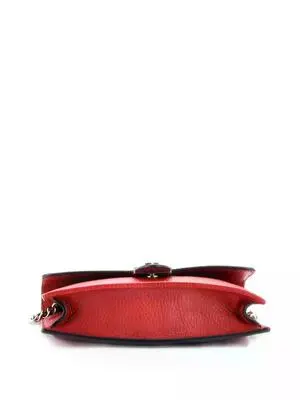 Gucci Interlocking Wallet On Chain Leather Crossbody Bag