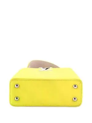 LOUIS VUITTON Capucines Bag Leather Mini Satchel