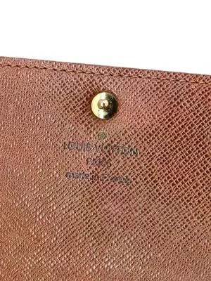 LOUIS VUITTON Vintage Sarah Wallet Monogram Canvas Small Wallets