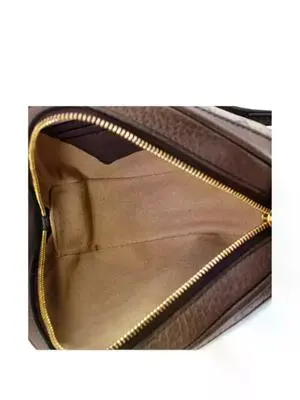 Gucci Ophidia Round Gg Coated Canvas Mini Backpack