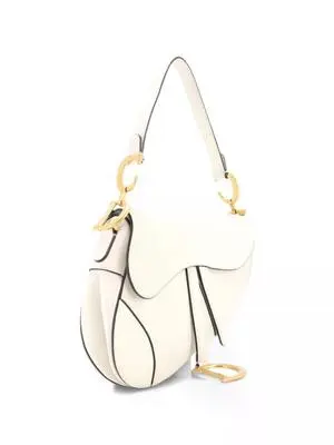 Dior Saddle Handbag Leather Medium Shoulder Bag