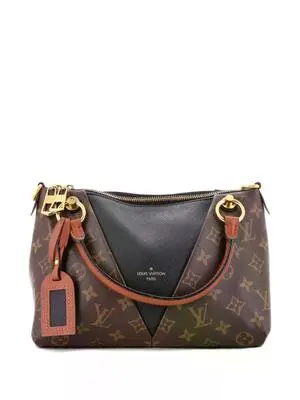 LOUIS VUITTON V Monogram Canvas And Leather Bb Tote Bag - Black