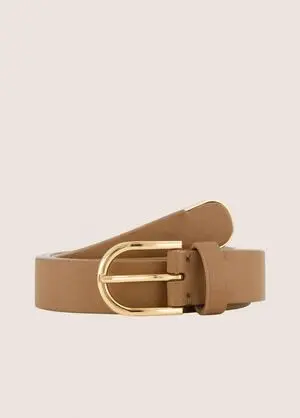 Vince Cora 25mm Metal-tipped Leather Belt - Carmello