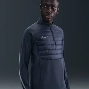Nike Academy Winter Warrior Therma-fit 1/2-zip Soccer Top - Blue