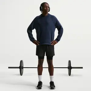 Nike Primary Nanoknit Dri-fit Uv Protection Pullover Performance Hoodie